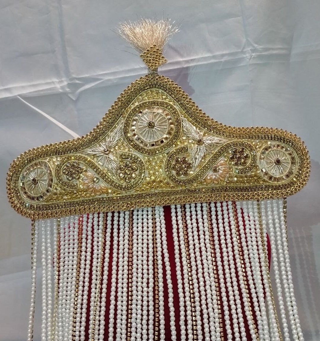 Sehra Groom Sehra in Golden Wedding Jewellery for Man Jewellery ...