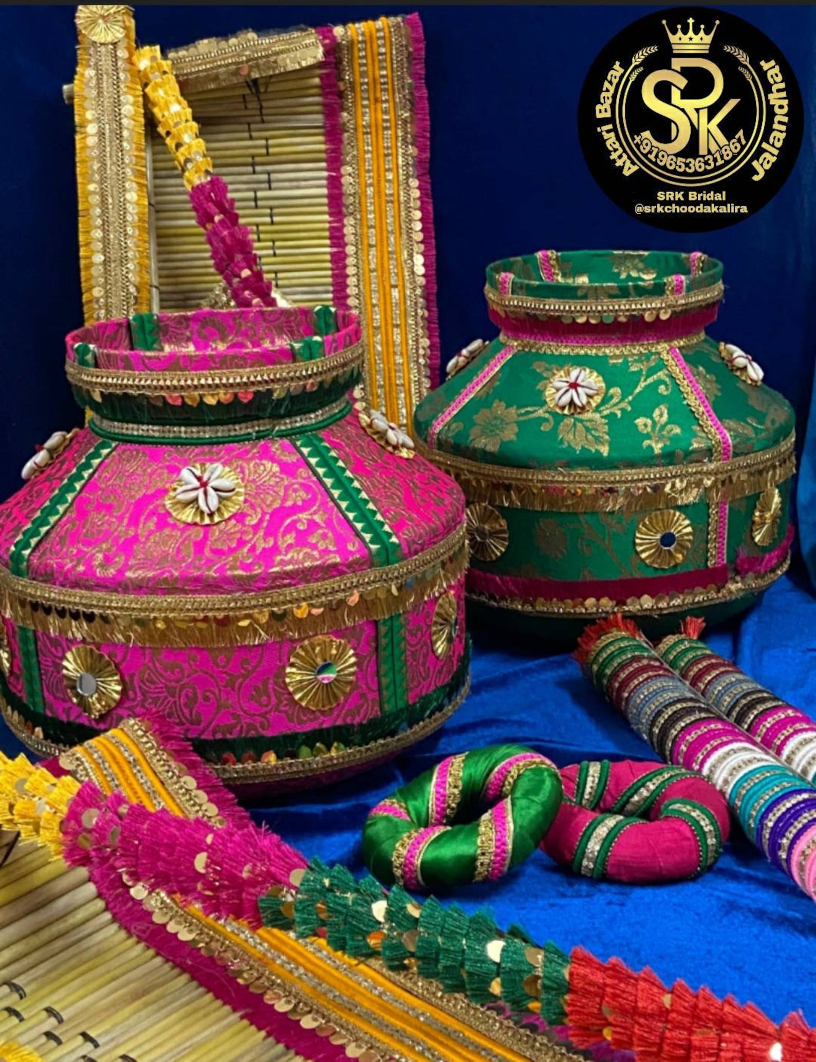 Punjabi Wedding Jaggo Set, Sangeet Jewelry, Bridal Essentials, Jadau ...