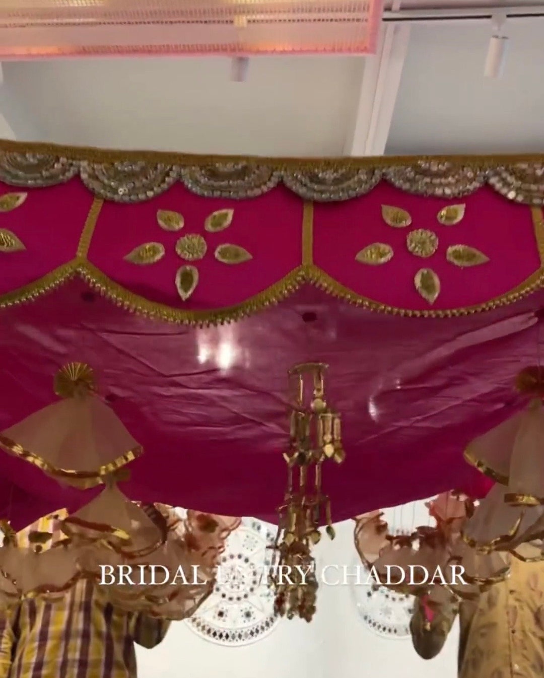Bridal Entry Fulkari Chadar, Kaleera Bridal Dupatta - Etsy