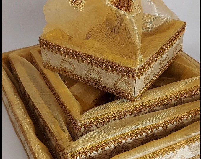 Wedding Gift Packing Hamper Basket Muslim Indian Nikkah Premium Quality ...