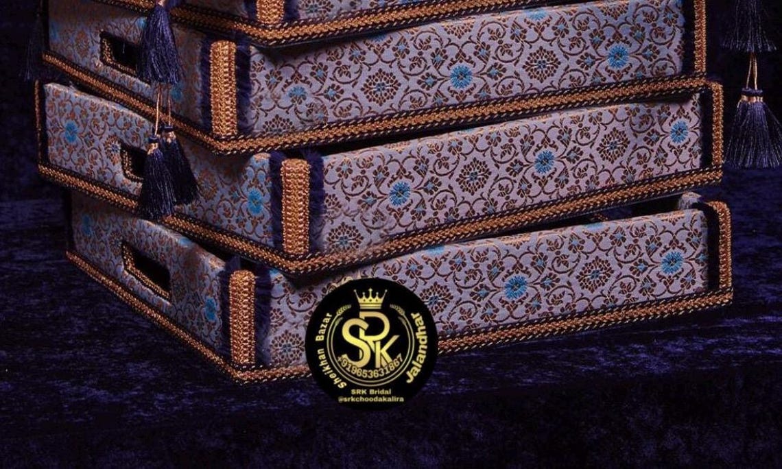 Shagun Trays, Gift Trays, Customised Colours and Sizes, Gift Tray ...