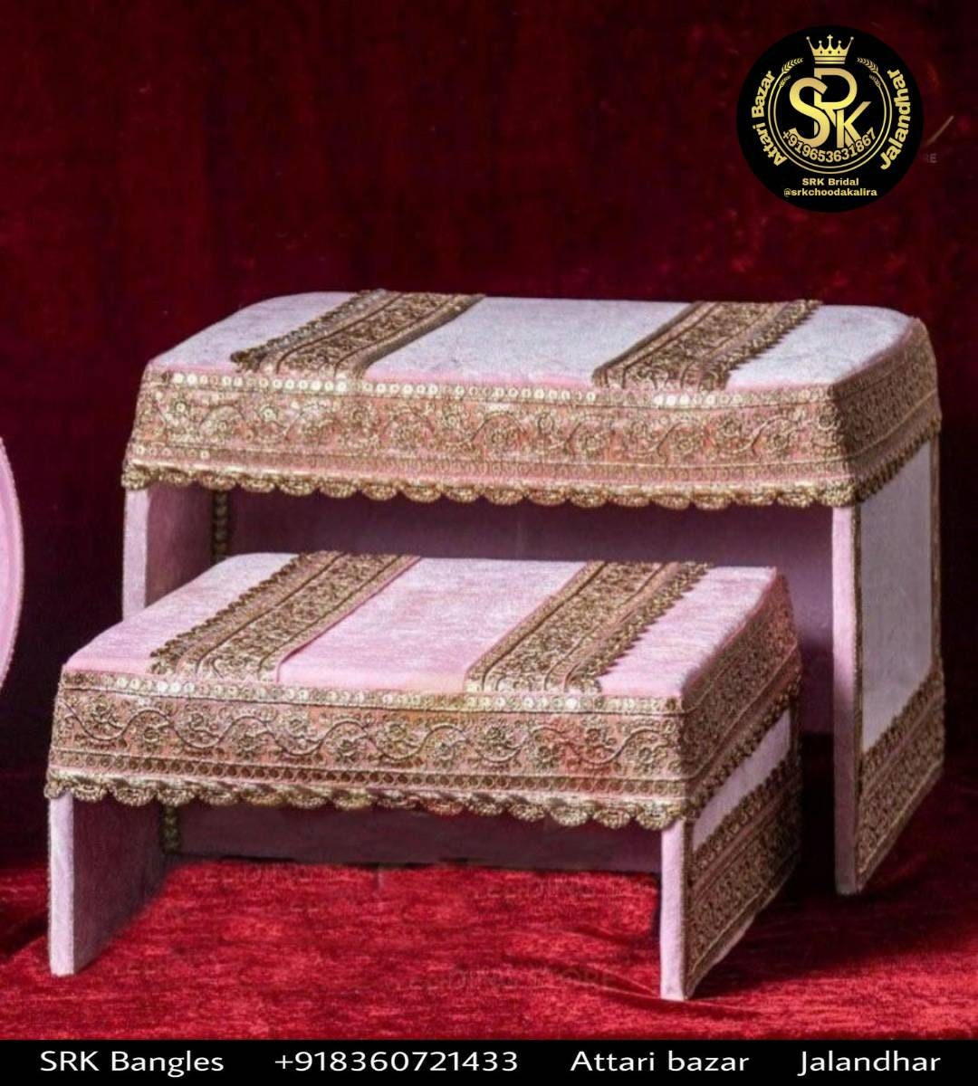 Maiyan Fatti Set, Thali, Bowl Set With Guthli and Pakhi, Wedding ...