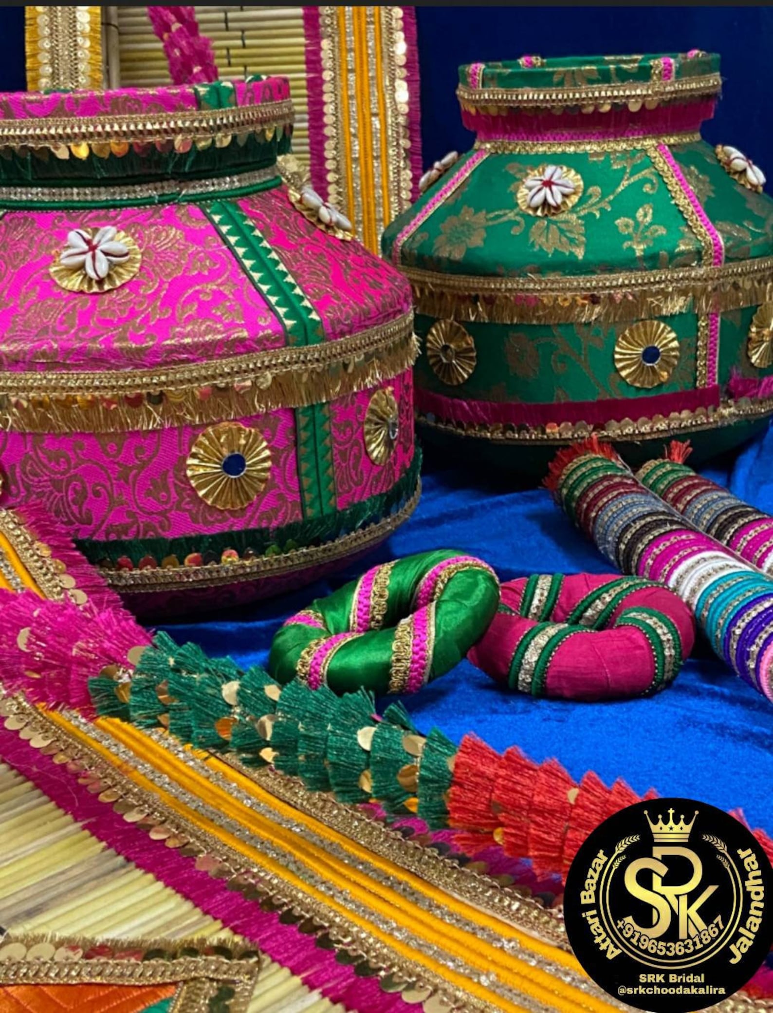 Punjabi Wedding Jaggo Set, Sangeet Jewelry, Bridal Essentials, Jadau ...