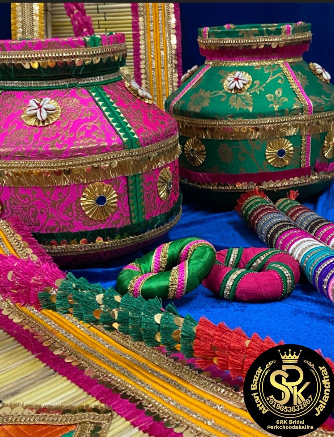 Punjabi Wedding Jaggo Set, Sangeet Jewelry, Bridal Essentials, Jadau ...