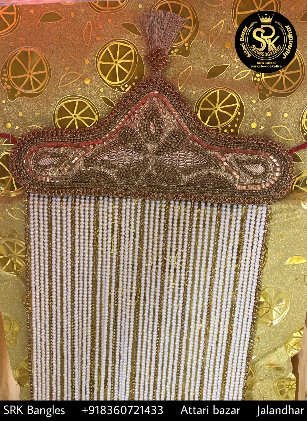 Sehra Groom Sehra in Golden Wedding Jewellery for Man - Etsy