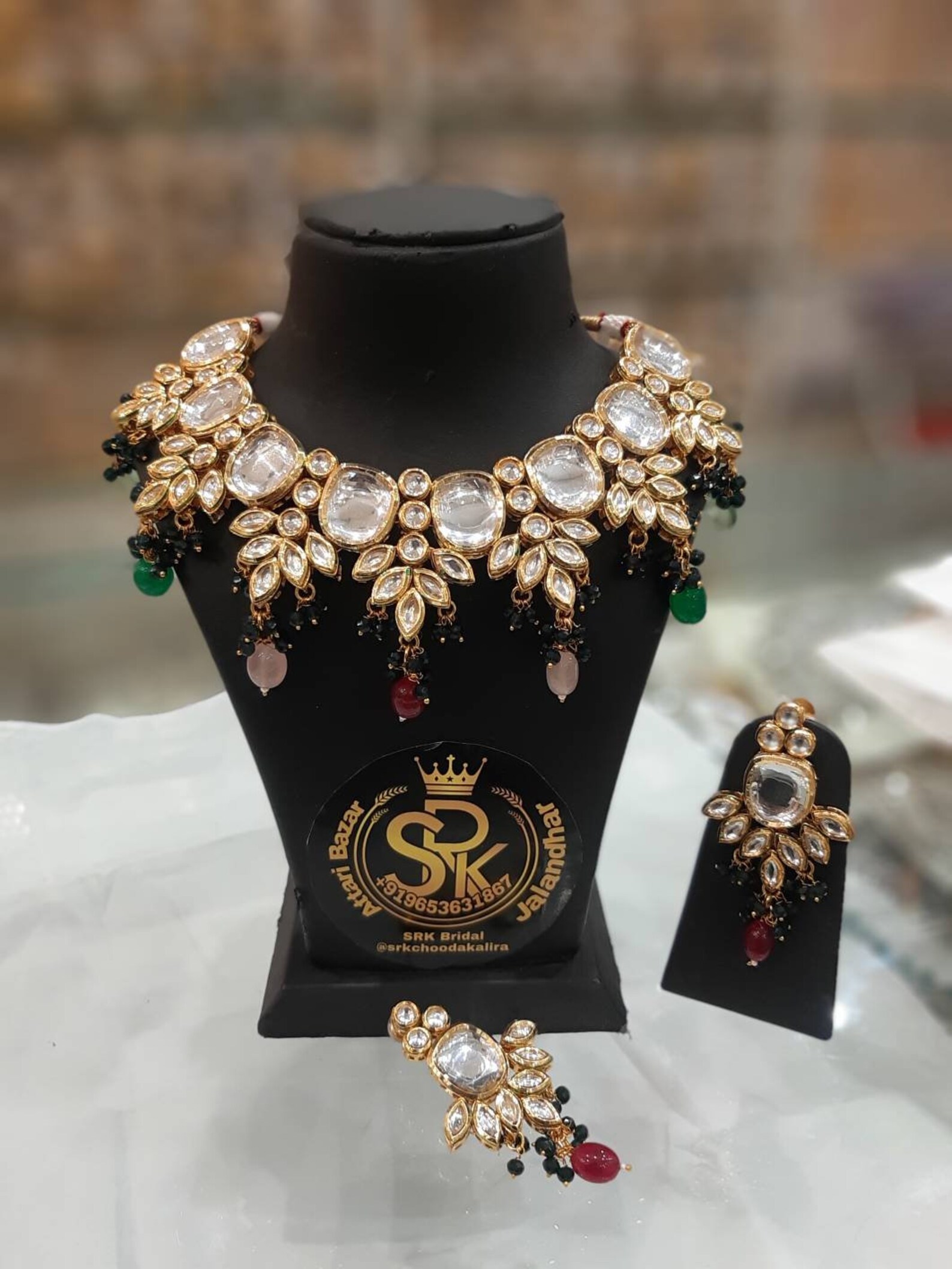 Kundan Chokar Jewellery Set, Royal Bridal Necklace, Payal - Etsy UK