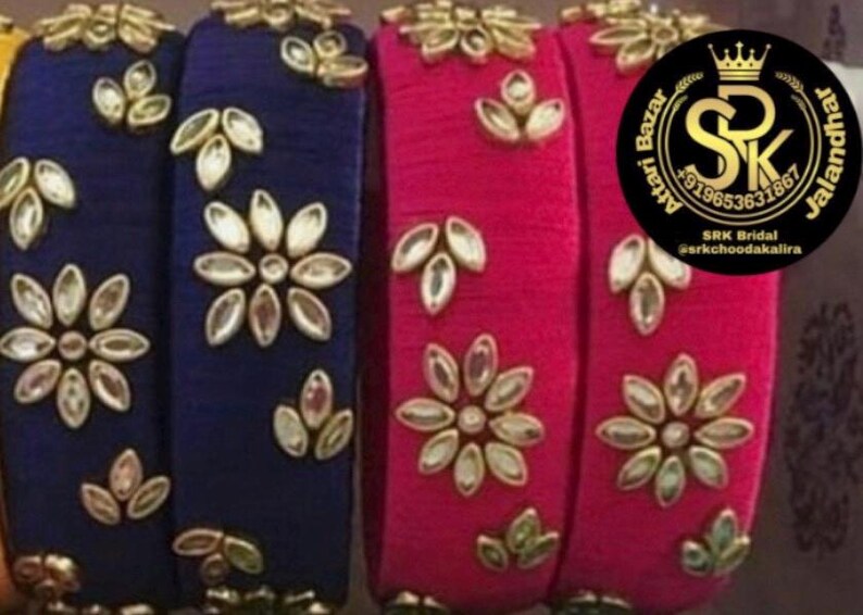 Bridal Bangles, Indian Wedding Chooda Set, Punjabi Ganne - Etsy