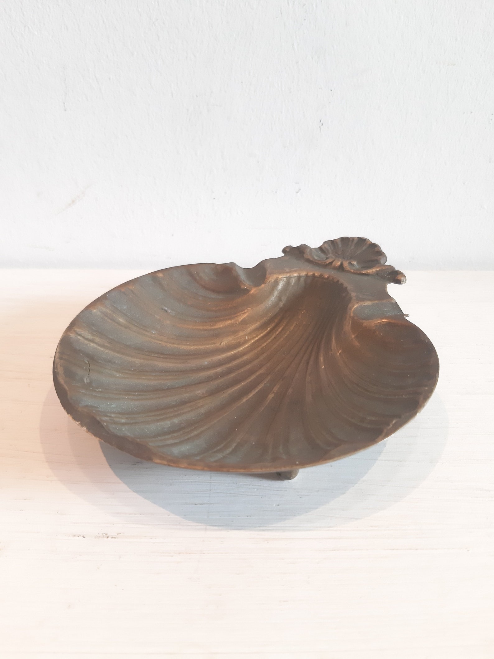 Vintage Brass Shell Shaped Ashtray or Receptacle for Trinkets - Etsy