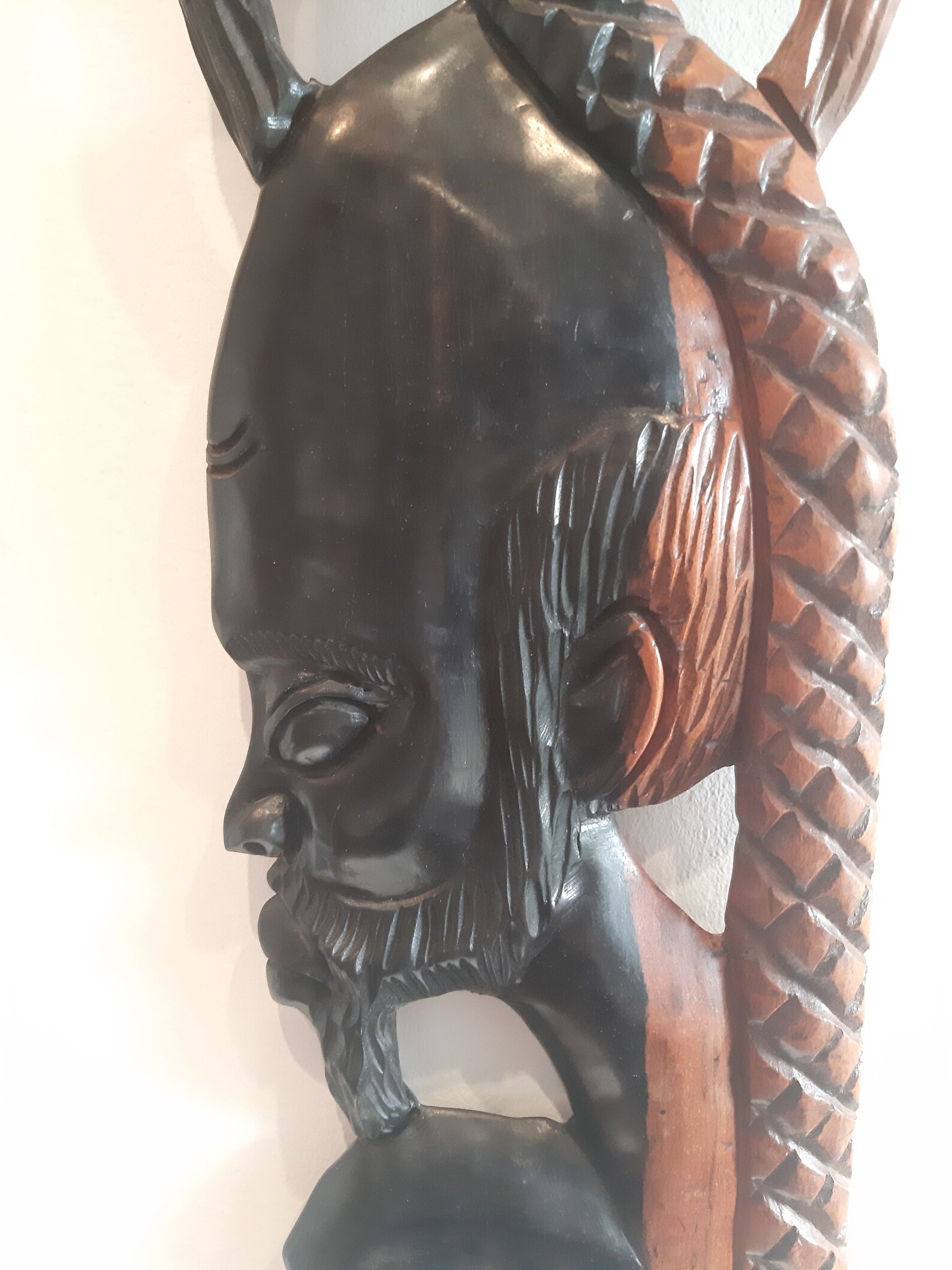 Vintage Pair of Wooden African Plaques Hand Carved Plaques | Etsy