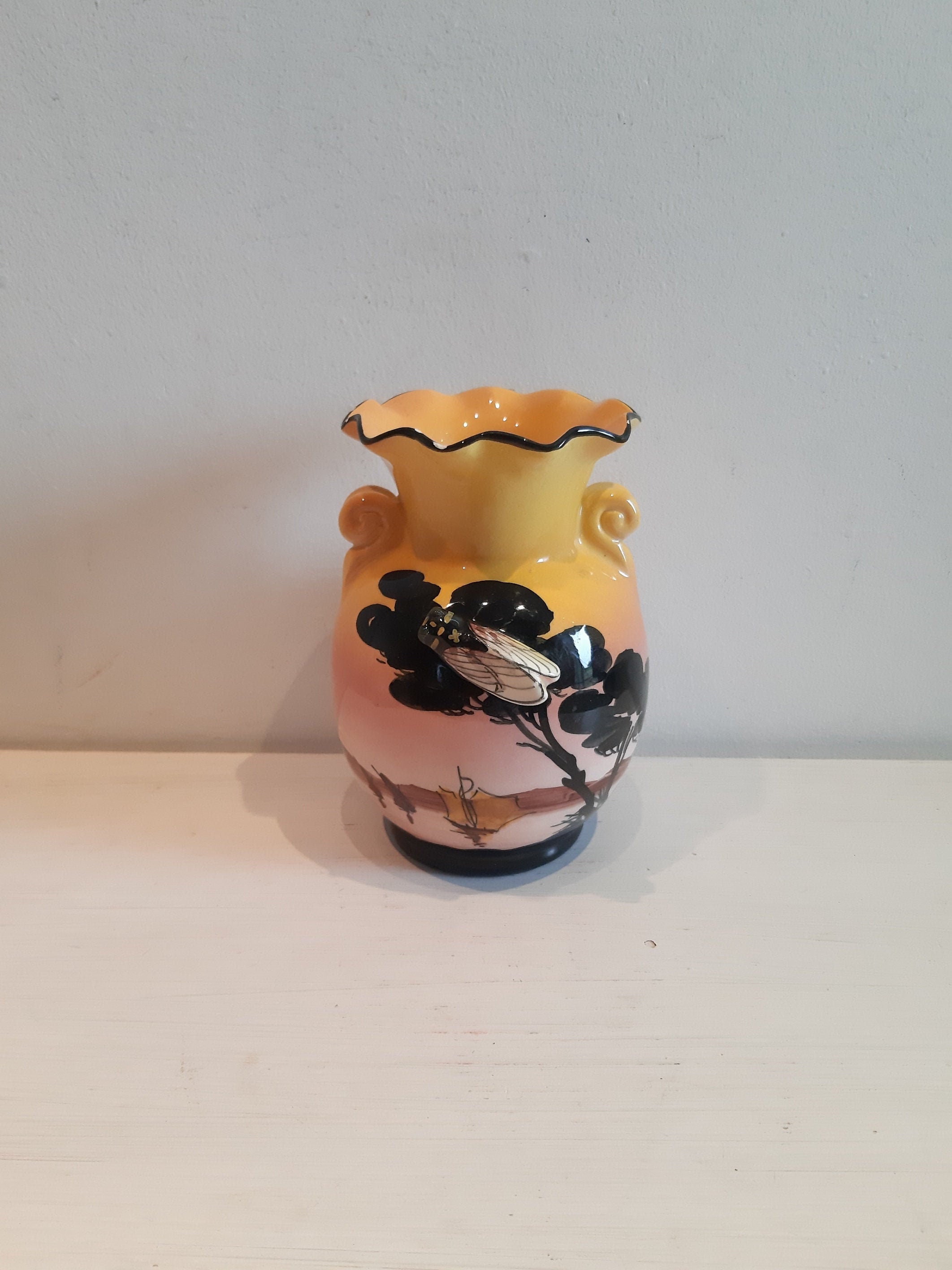 Vintage Rare French Ceramic Vase Genuine Marked SAP Vallauris | Etsy
