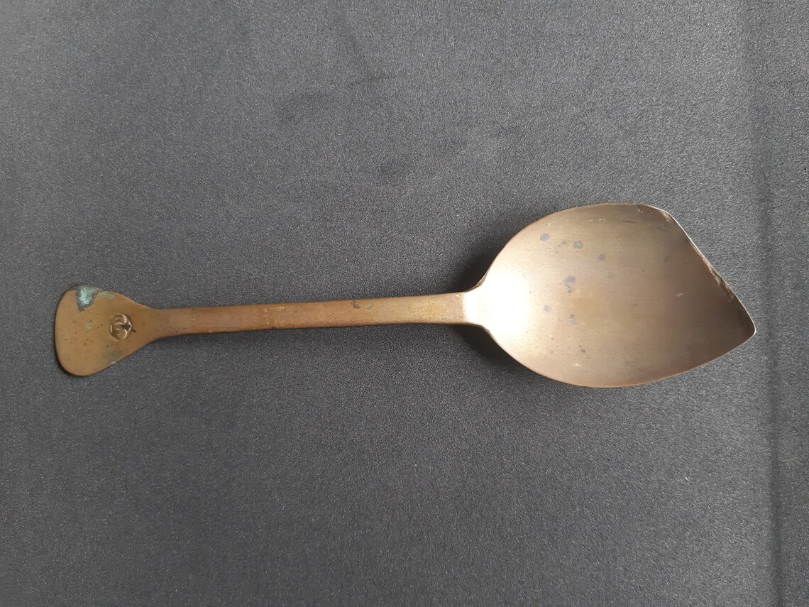 Vintage French Brass Spoons Late Eighteenth Early Nineteenth | Etsy