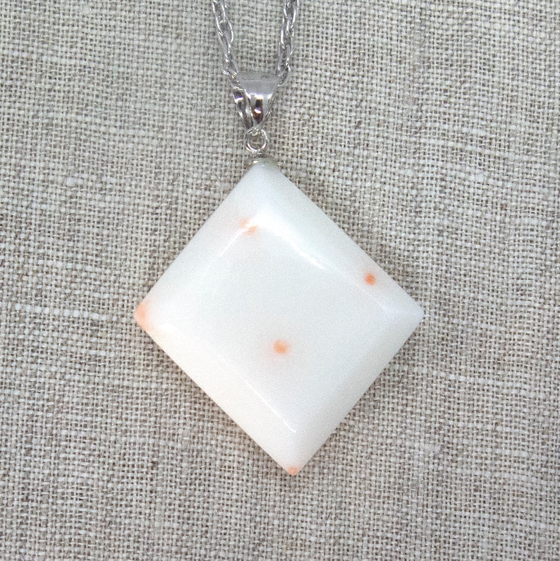 Beveled Square Shaped Natural Genuine Precious Deep-sea Coral - Etsy