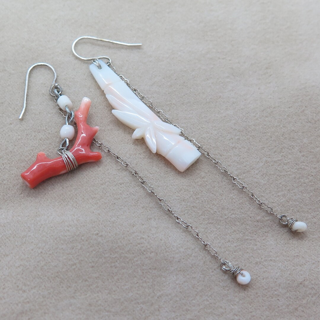 Treasure Branch and Bamboo Carved Natural Genuine Precious Deep-sea ...