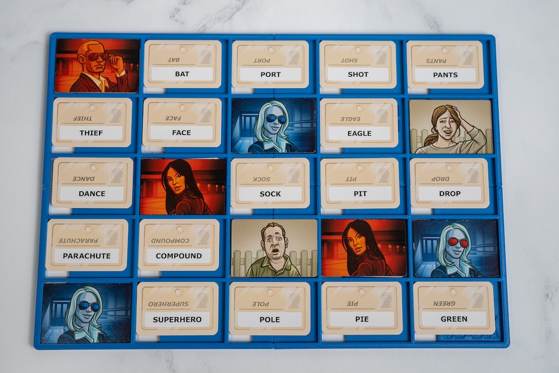 Codenames Game Board - Etsy