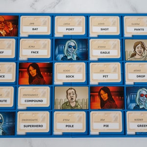 Codenames Game Board - Etsy