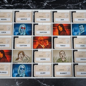 Codenames Game Board - Etsy