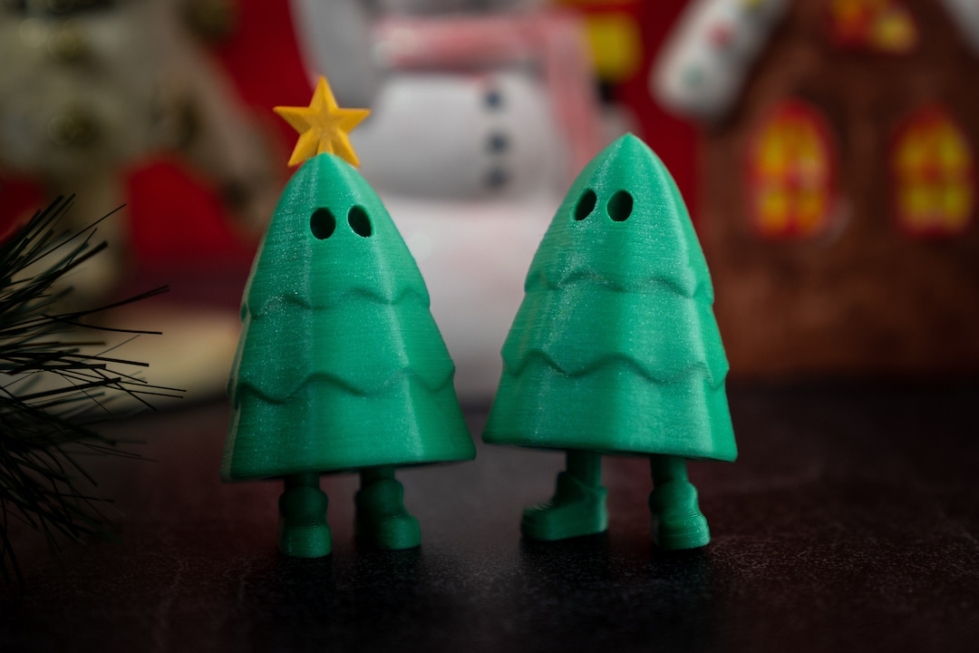 Standing Christmas Tree With Legs! (sparkly!) - Etsy