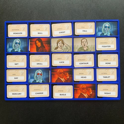 Codenames Game Board | Etsy
