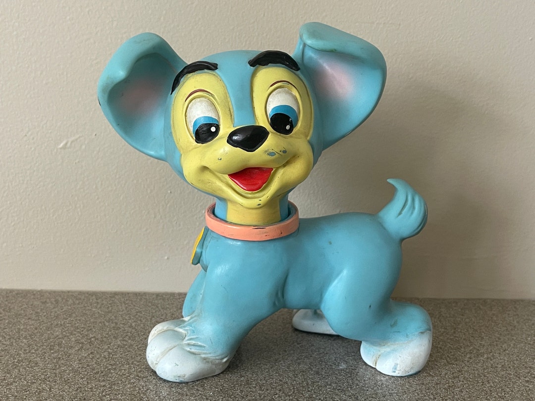 Disney Scamp Squeakytoy Dog Lady and the Tramp 1960s Vintage Walt ...
