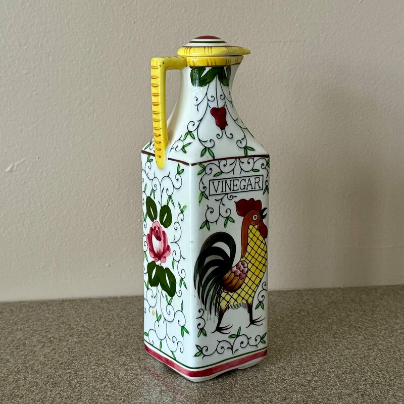 Rooster and Roses - Etsy