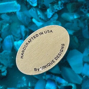 Turquoise Lucite Trivet With Abalone Sea Shells Seaweed Round Footed ...