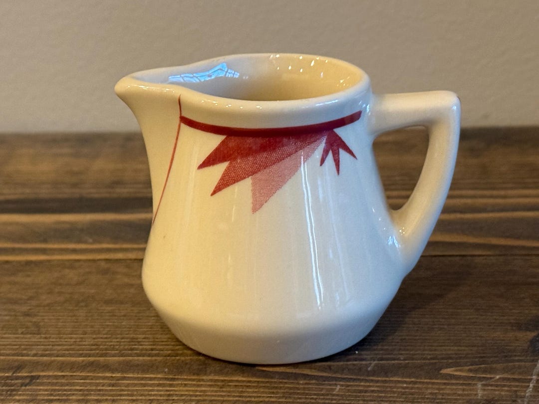 Restaurantware Creamer Individual Creamer Diner China Miniature Creamer ...