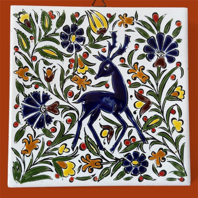 Glazed Tile Art - Etsy