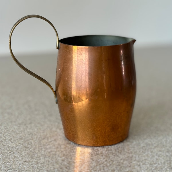 Copper Creamer - Etsy