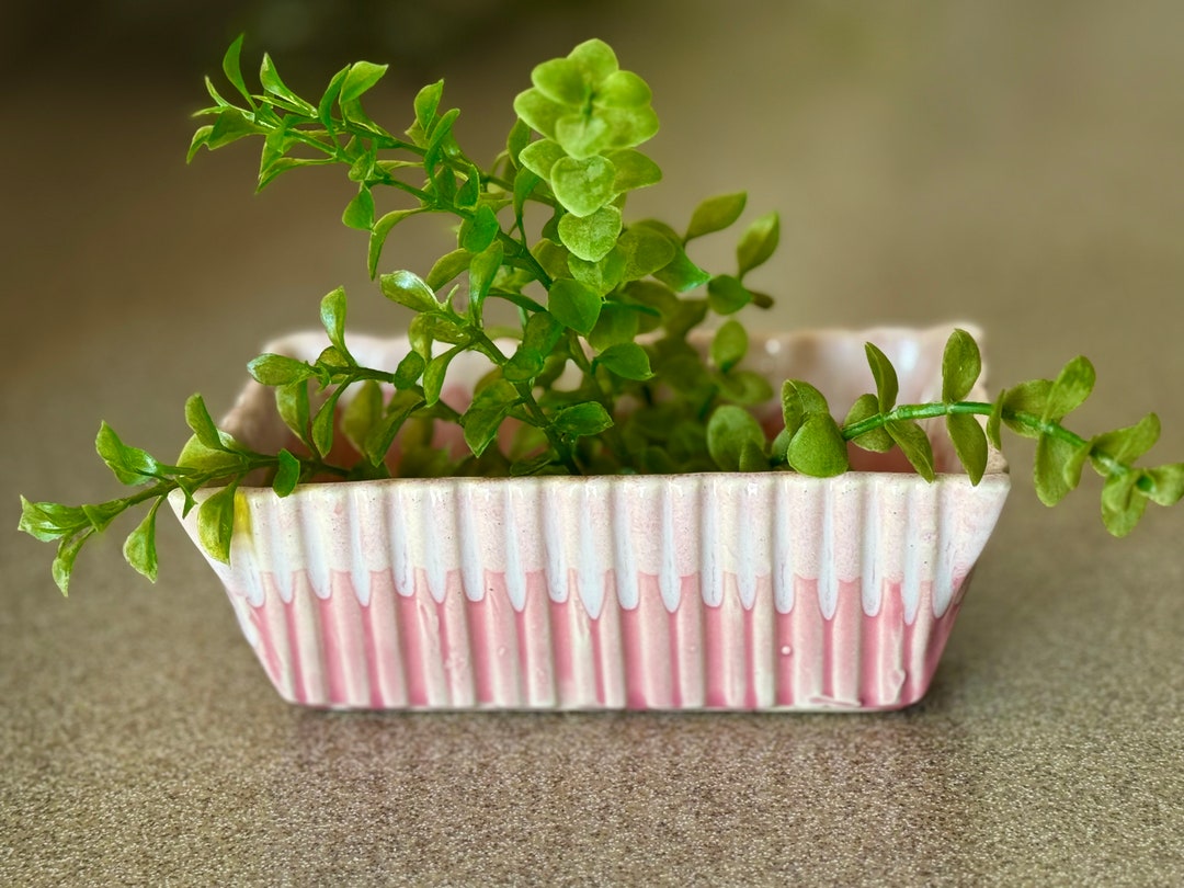 Vintage Cookson Pink Planter MCM Planter Pink Ceramic Mid-century ...