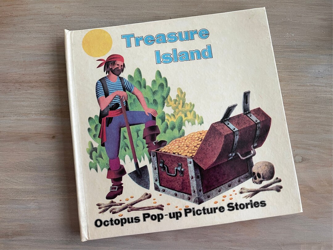 Vintage Treasure Island Pop up Book Vintage Pop up Picture Stories ...
