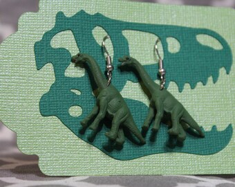 Brontosaurus Love Statement Earrings Hot Pink Heart - Etsy