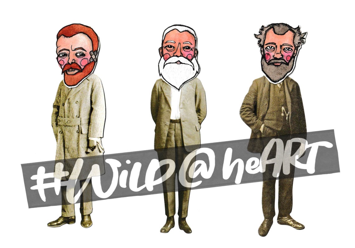 Famous Artist Paper Dolls Original/hand-drawn Digital File - Etsy