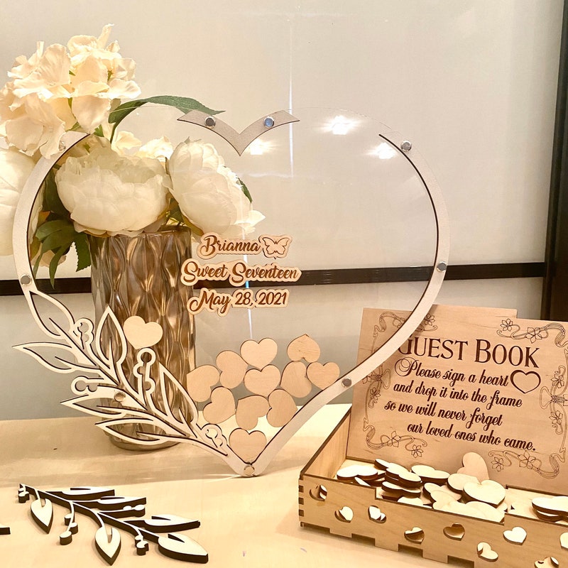 Xv Guest Book - Etsy