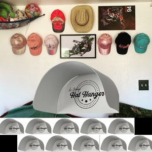 White Hat Hanger, Baseball Cap, Cowboy Hats (10 Pack) - Etsy