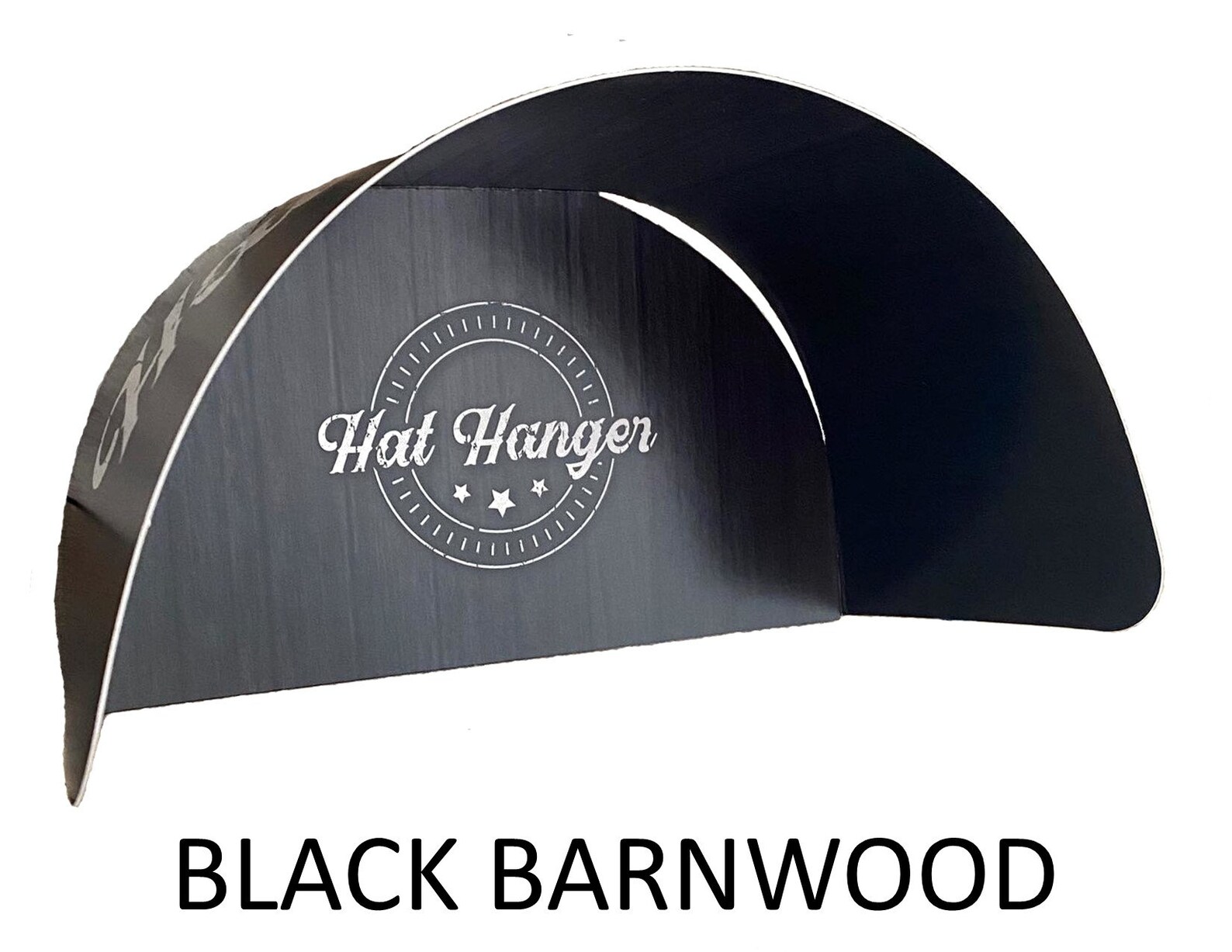10-pack Hat Hangers – Wall Mount Display for Caps & Hats | Black ...