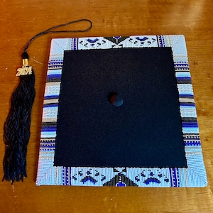 Custom Beaded Graduation Cap: Adult Size, Your Colors - Etsy