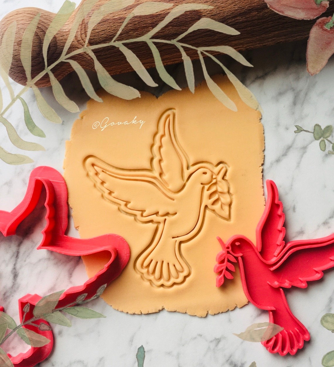 BIRD of Peace, DOVE , Pigeon (cookie Cutter + Stamp) - Etsy UK