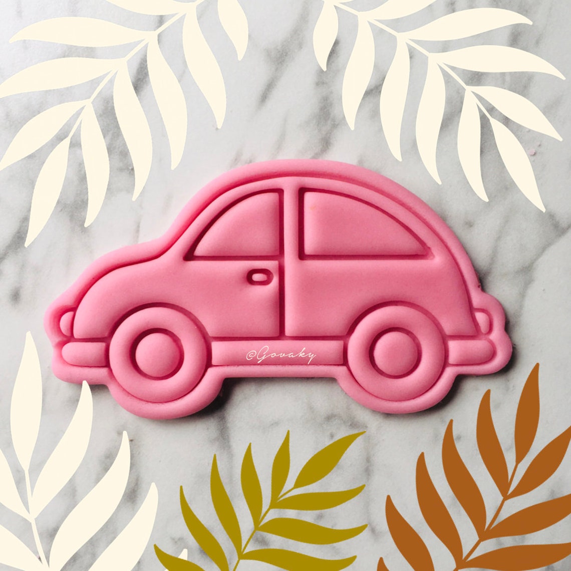 MINI CAR cookie Cutter Stamp | Etsy UK