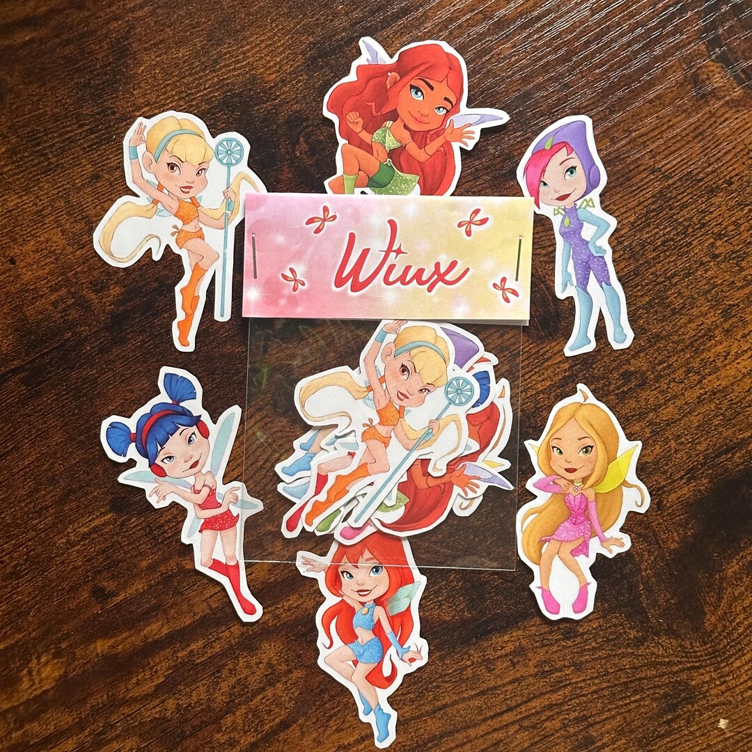 WINX Stickers WINX Stickers - Etsy