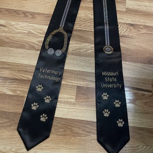 Graduation Stoles for Vet, Doctor, Nurse, Stethoscope - Etsy