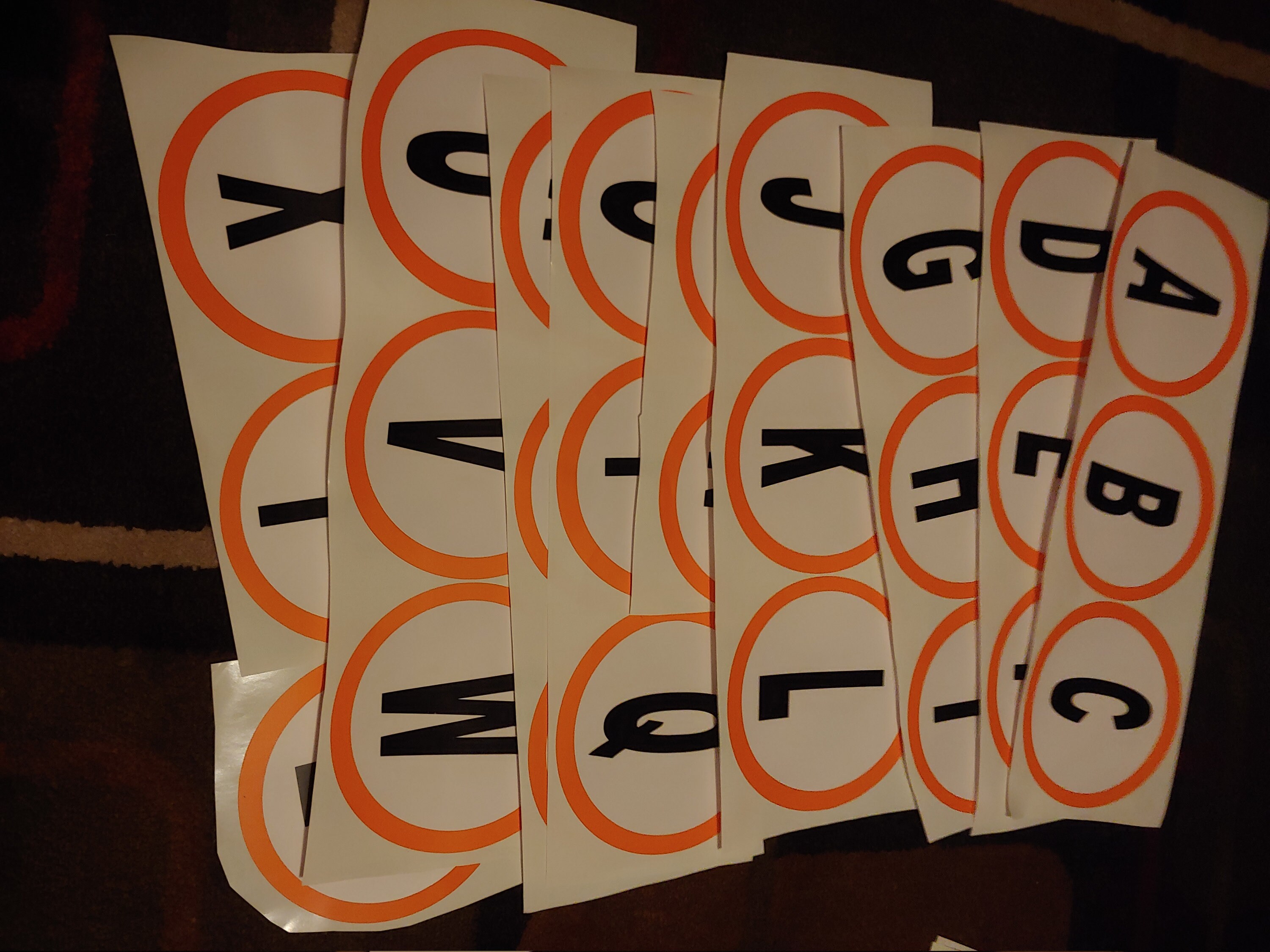 ABC Hopscotch Sensory Path - Etsy