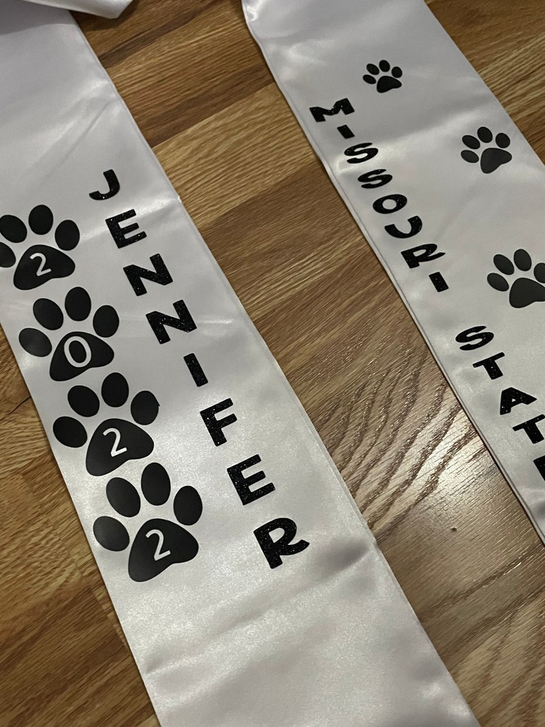 Veterinarian Graduation Stole - Etsy