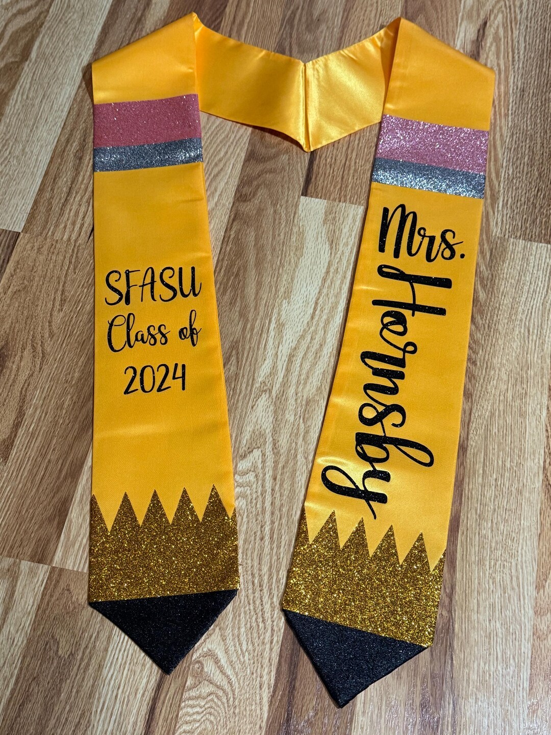FREE SHIPING - Graduation Teacher Pencil Stoles *fast Shipping ...
