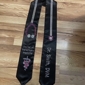 Graduation Stoles for Vet, Doctor, Nurse, Stethoscope - Etsy