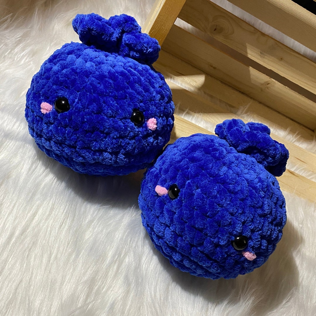 Crochet Blueberry - Amigurumi Plushie - Etsy