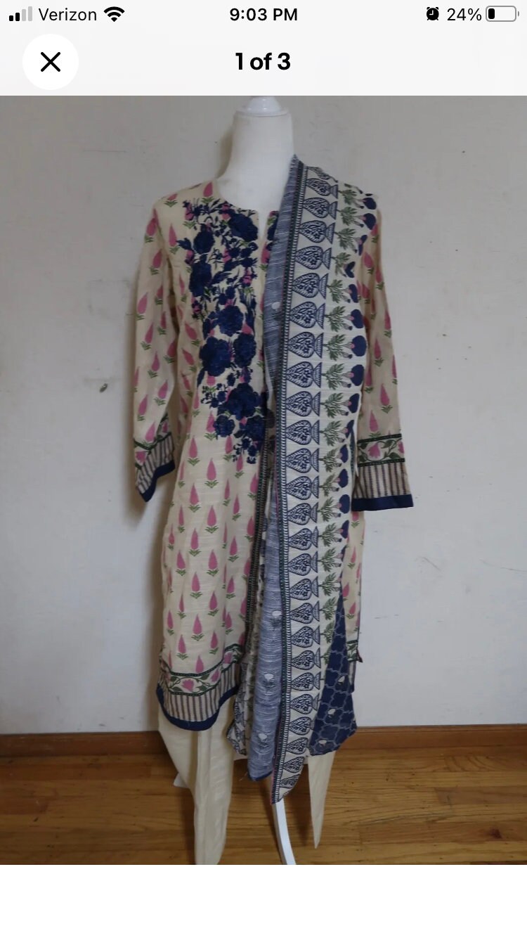 Pakistani Indian Salwar Kameez ,khaddar , Winter , Designer Salwar ...