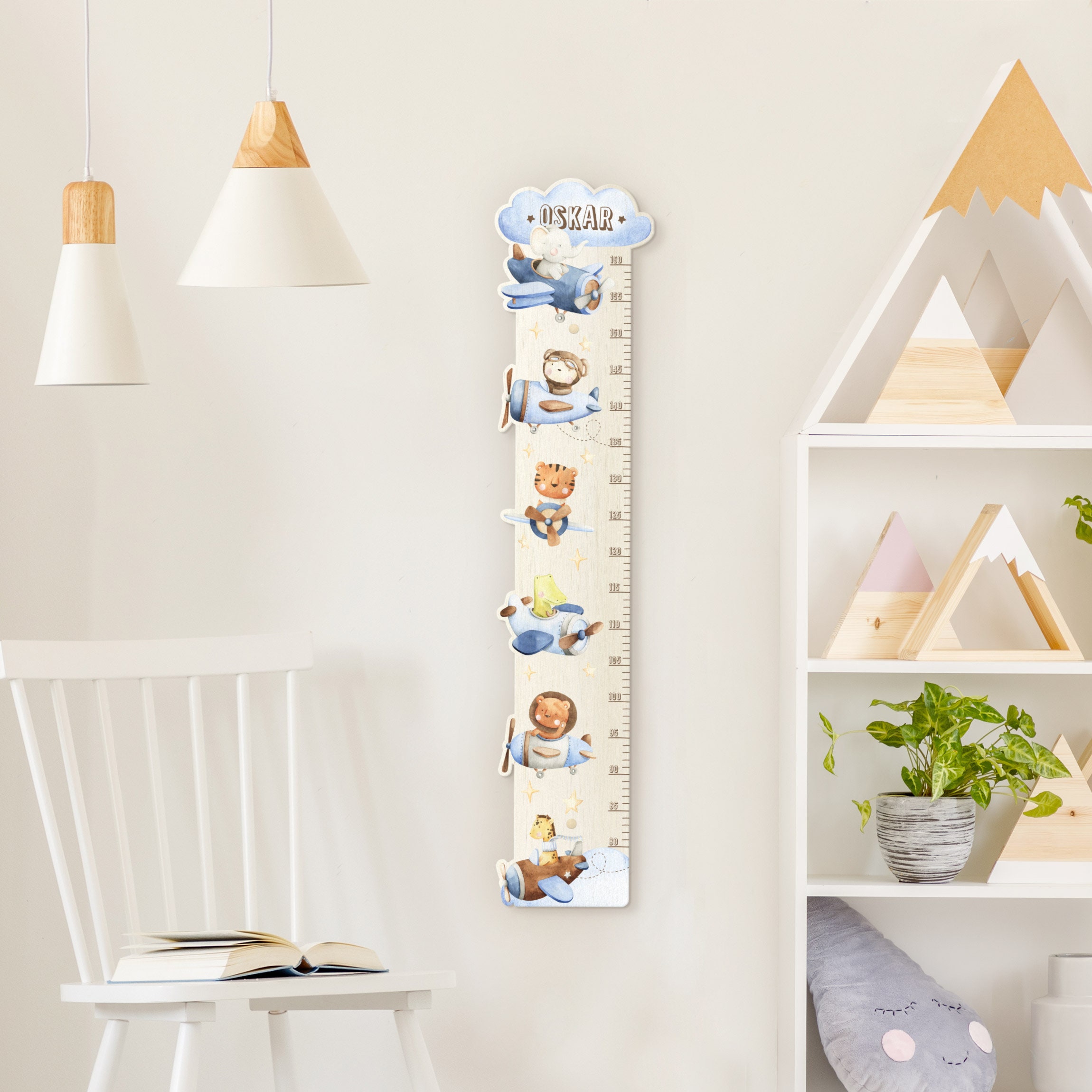 Frog Printable Wall Growth Chart