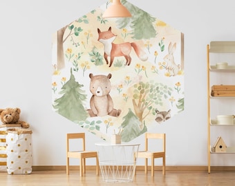 Fox And Hare Wallpaper