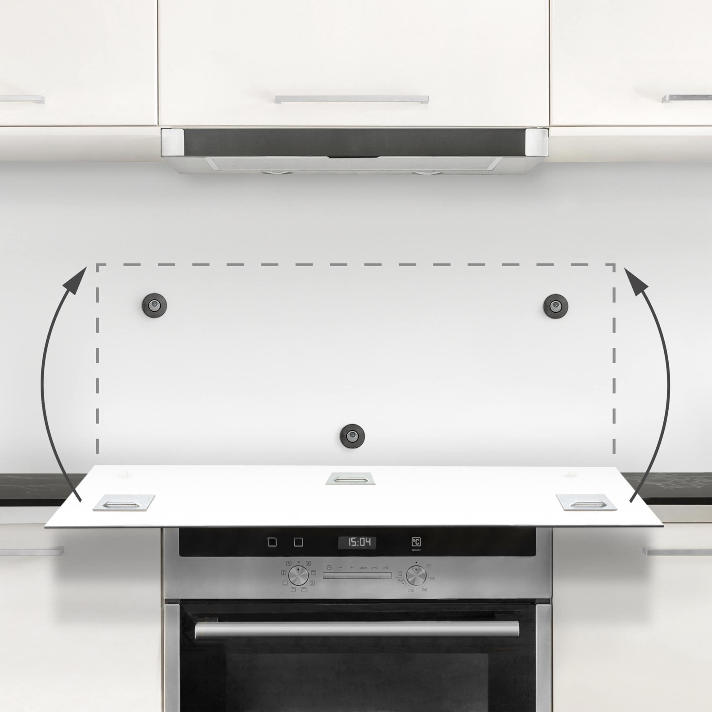 Glass Splashback Water Splash Kitchen Panel Design Ideas | Etsy