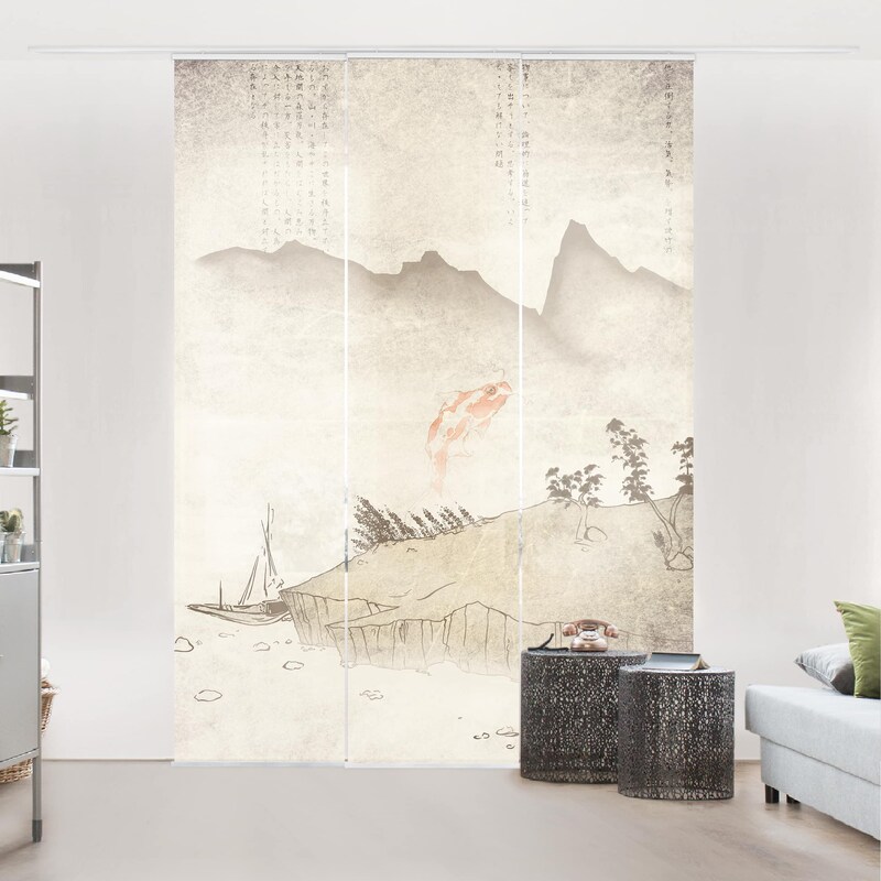 Japanese Curtains - Etsy